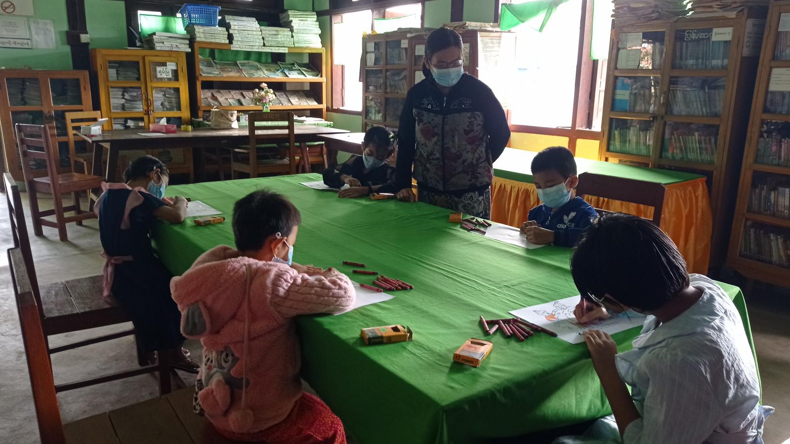 ၇၄ နှစ်မြောက် လွတ်လပ်ရေးနေ့ အထိမ်းအမှတ်အကြို ဆေးရောင်ခြယ်ပြိုင်ပွဲကျင်းပ Information And